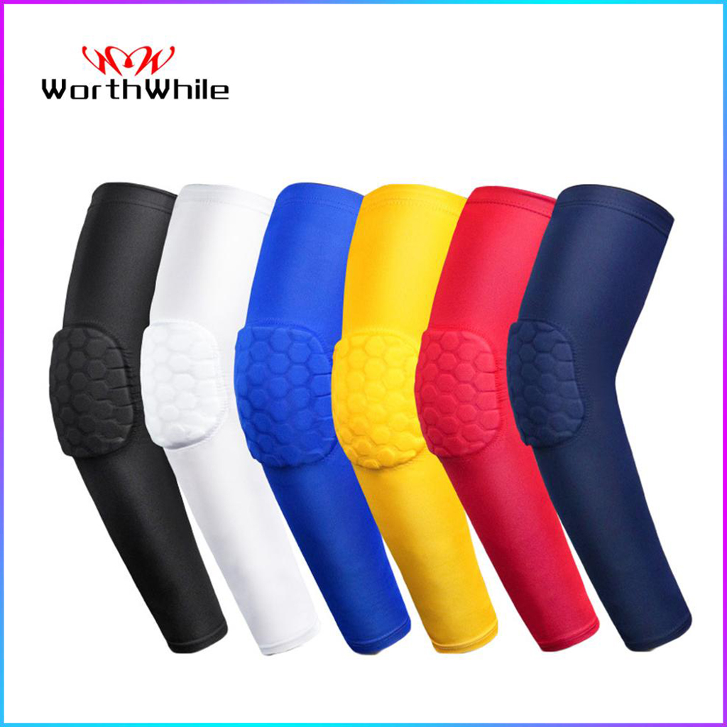 WorthWhile 1 Piece Honeycomb Basketball Elbow Support Pads Brace for ...