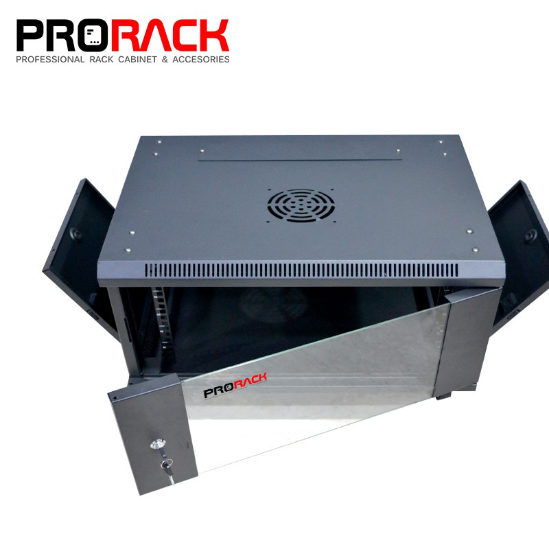 PRORACK 4U CCTV Rack Cabinet with lock for cctv dvr (For Self-Assembly ...