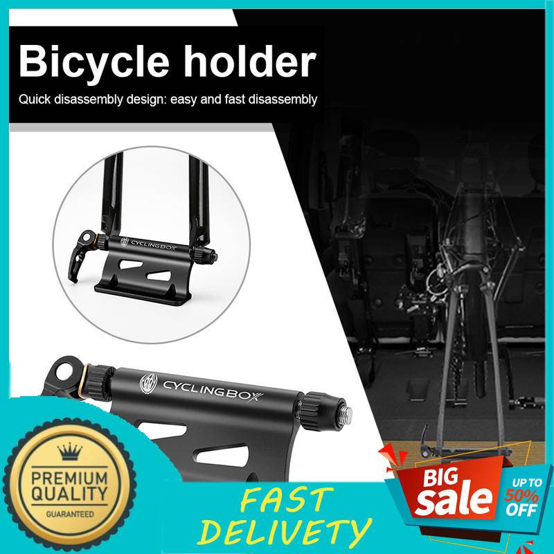 Cyclingbox roof mtb bike rack quick release front fork installation ...