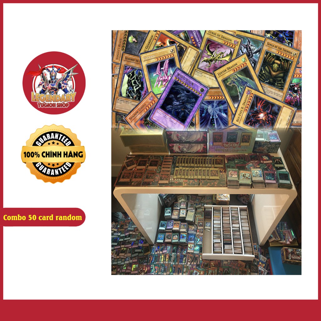 HOT Combo!! 50 Random Yugioh Cards of All Rarity, Language of Your ...