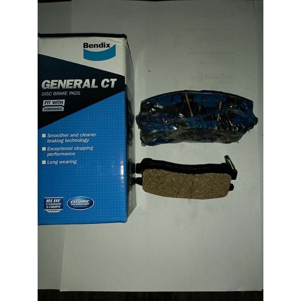 Bendix Brake Disc Pad Front 1249 Mitsubishi Space Wagon (1992-1998 ...