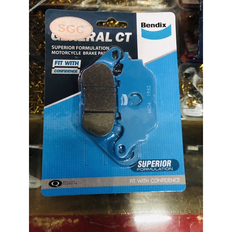 BENDIX BRAKE PAD MIO/ NMAX / AEROX / RAIDER 150 / CLICK | Shopee ...