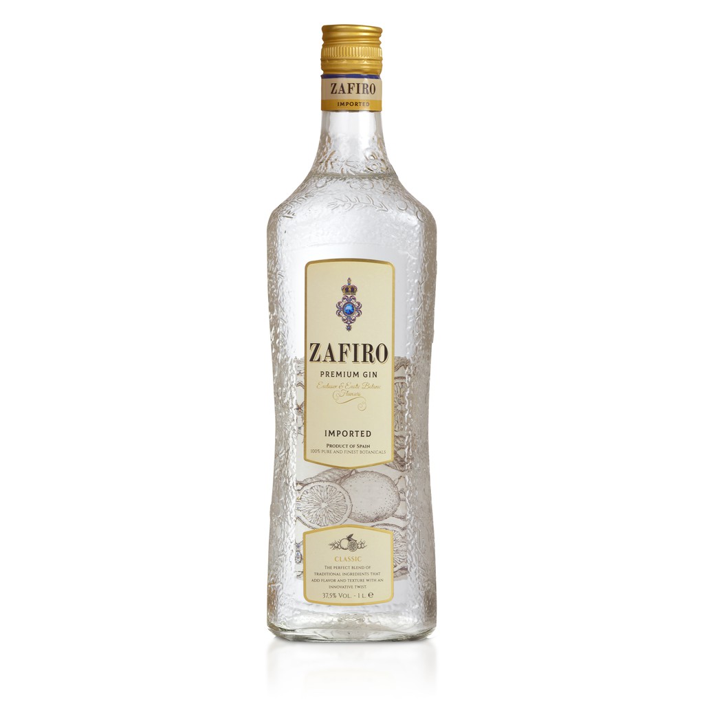 Zafiro Premium Classic Gin 1 Liter | Shopee Philippines