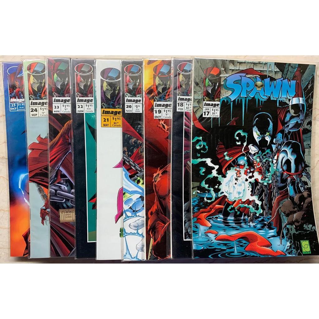 Image Comics: 1994 - Spawn #18, 19, 20, 21, 22, 23, 24, 25, 26 | Shopee ...