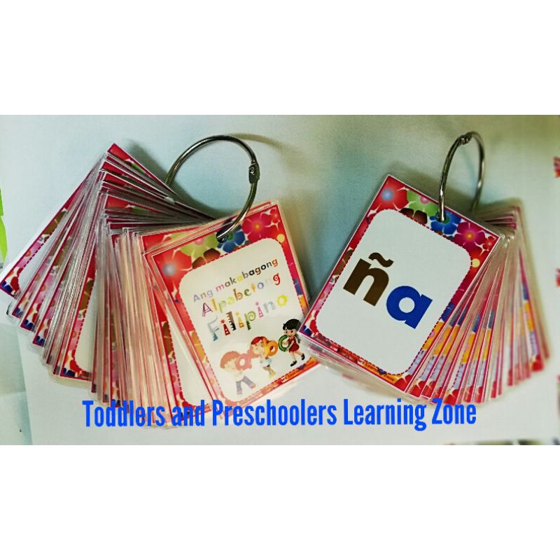 Makabagong Alpabetong Filipino ABAKADA Flashcards | 120 cards / ATM or ...