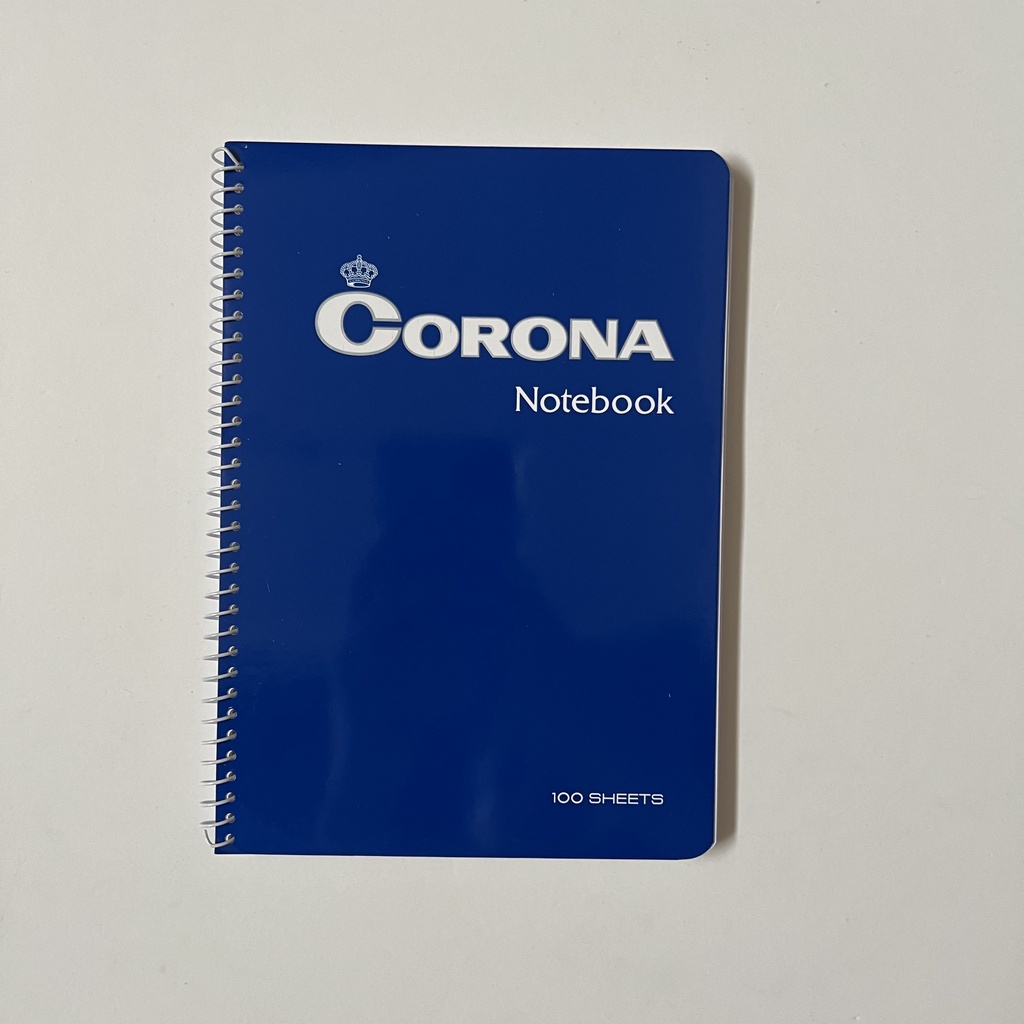 Corona Spiral Notebook (100 sheets) | Shopee Philippines