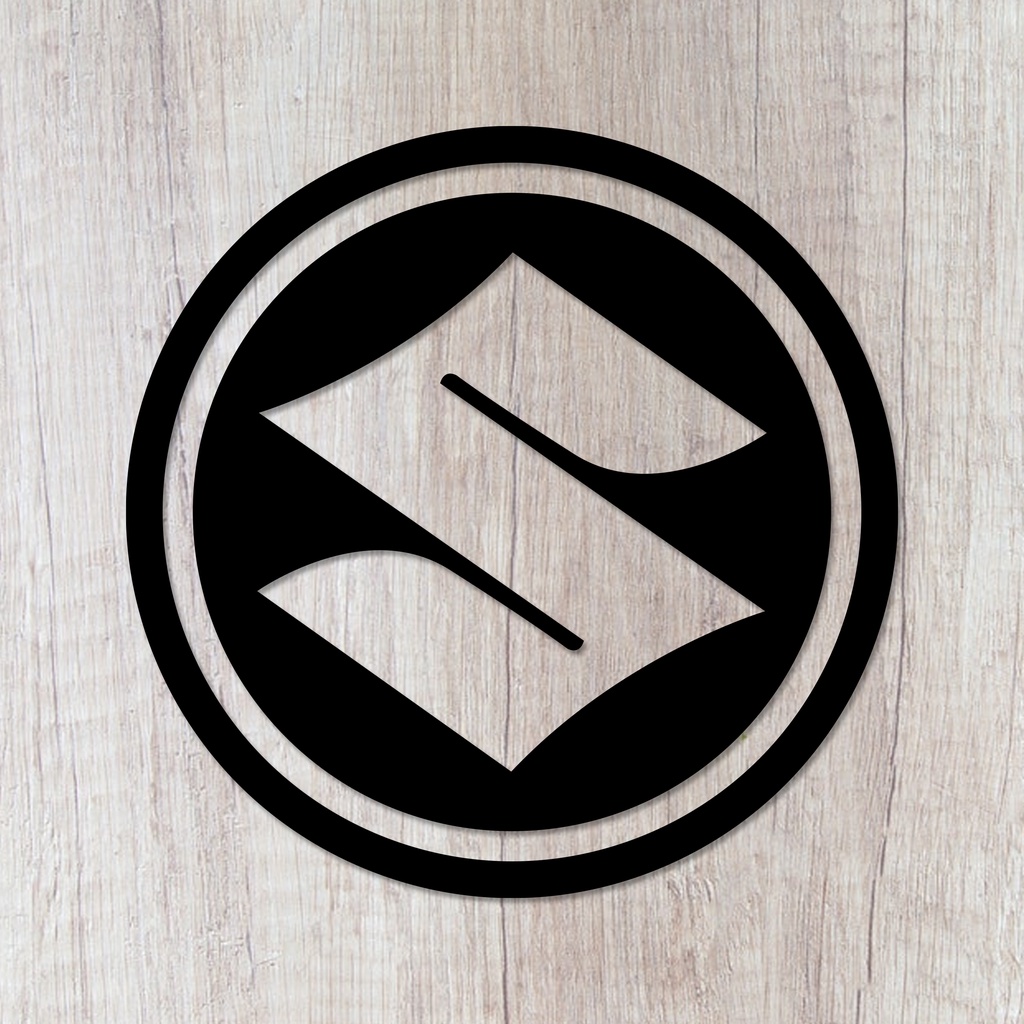 Suzuki Logo circle - vinyl cutout sticker | Shopee Philippines