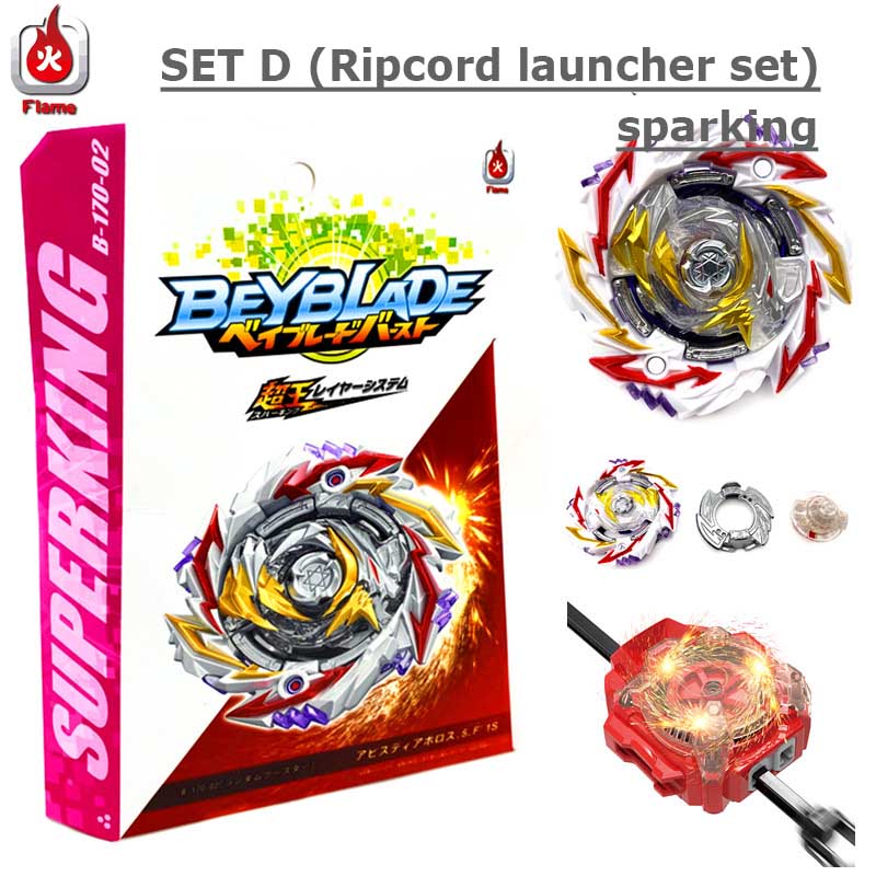 Flame B170 Death Diabolos/Abyss Diabolos Beyblade Burst Set with ...