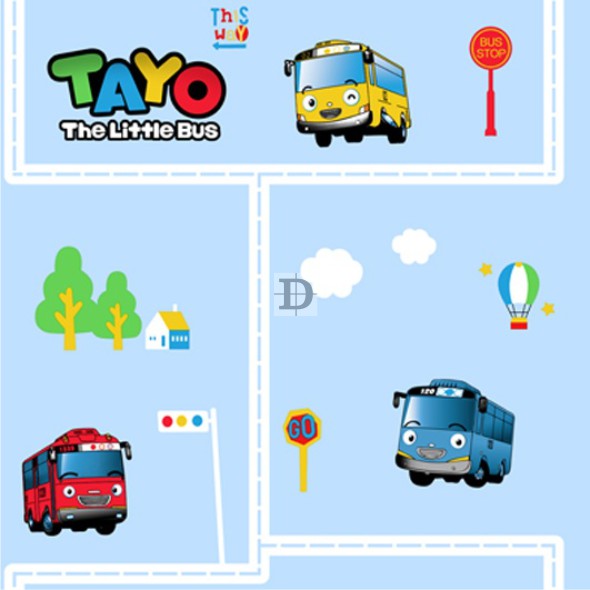 Tayo KID STORY K23 Kids Wall Wallpaper | Shopee Philippines