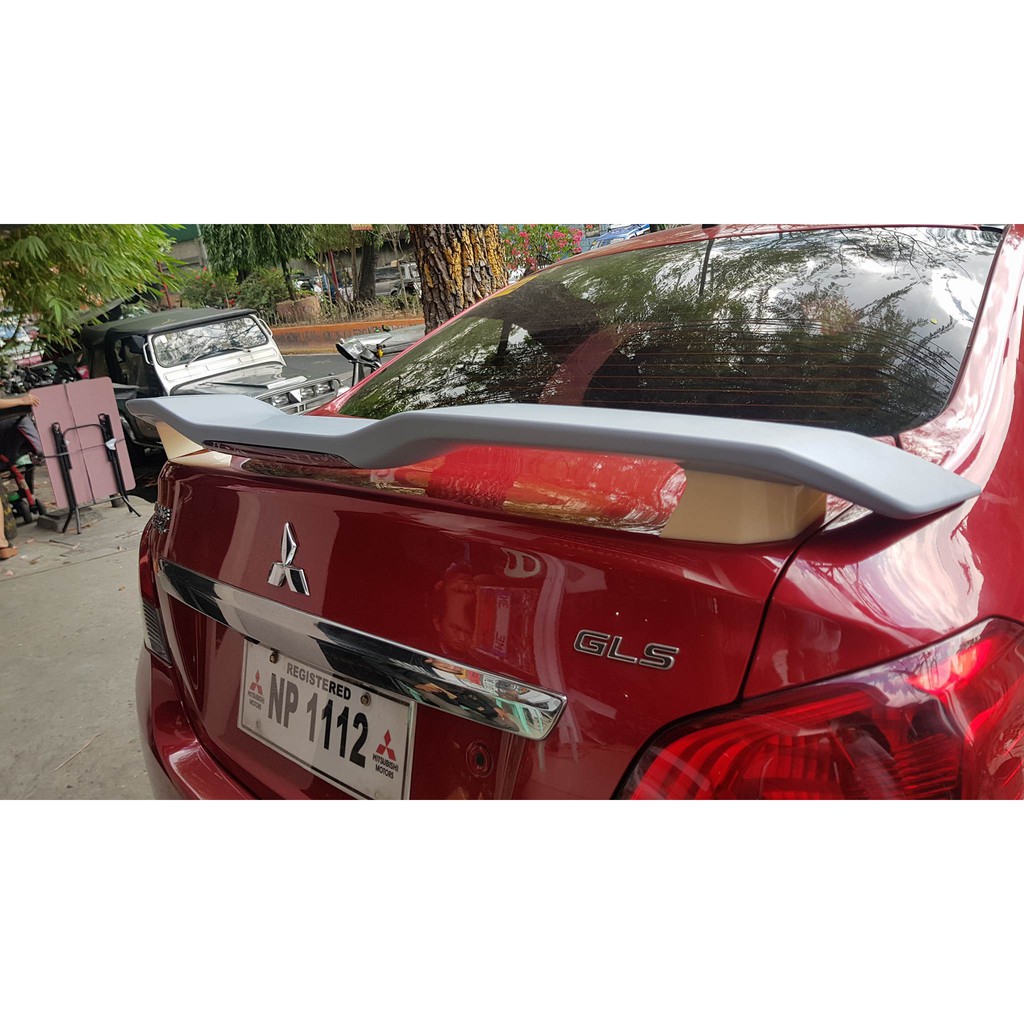 Rear spoiler fit for mirage g4 | Shopee Philippines