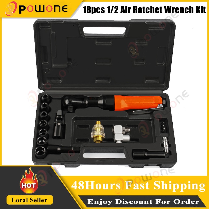 Air Ratchet Wrench Torsion Drive Spanner Pneumatic Auto Repairing Tool ...