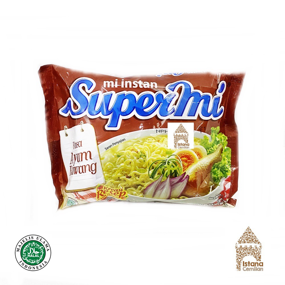 SUPERMI Chicken Onion Instant Noodles 75 Grams | Shopee Philippines