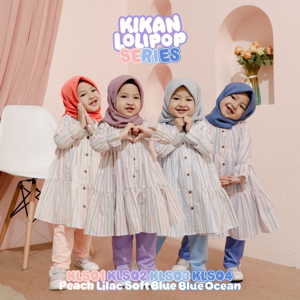 Kikan Lollipop Series Tunic Set By Cute Kids | Shopee Philippines
