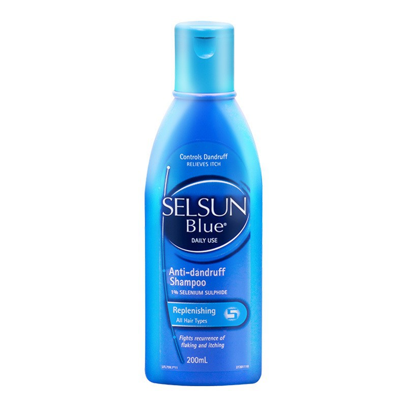 Selsun Anti-Dandruff Shampoo 200ml -(Replenishing/Deep Cleansing ...