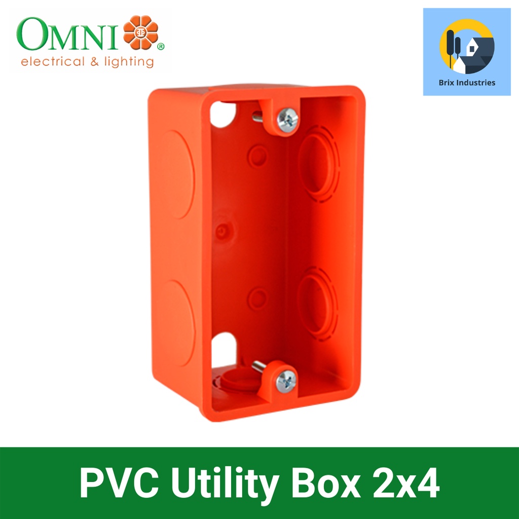 Omni PVC Utility Box 2x4 WUB-001 | Shopee Philippines