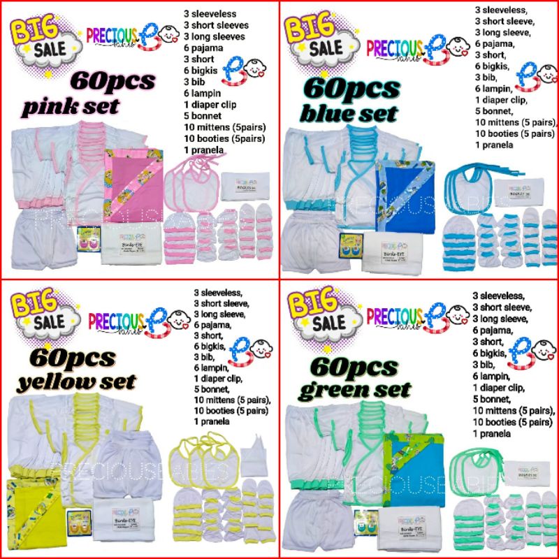colored bias Newborn Set / baby clothes / baru baruan / precious babies ...