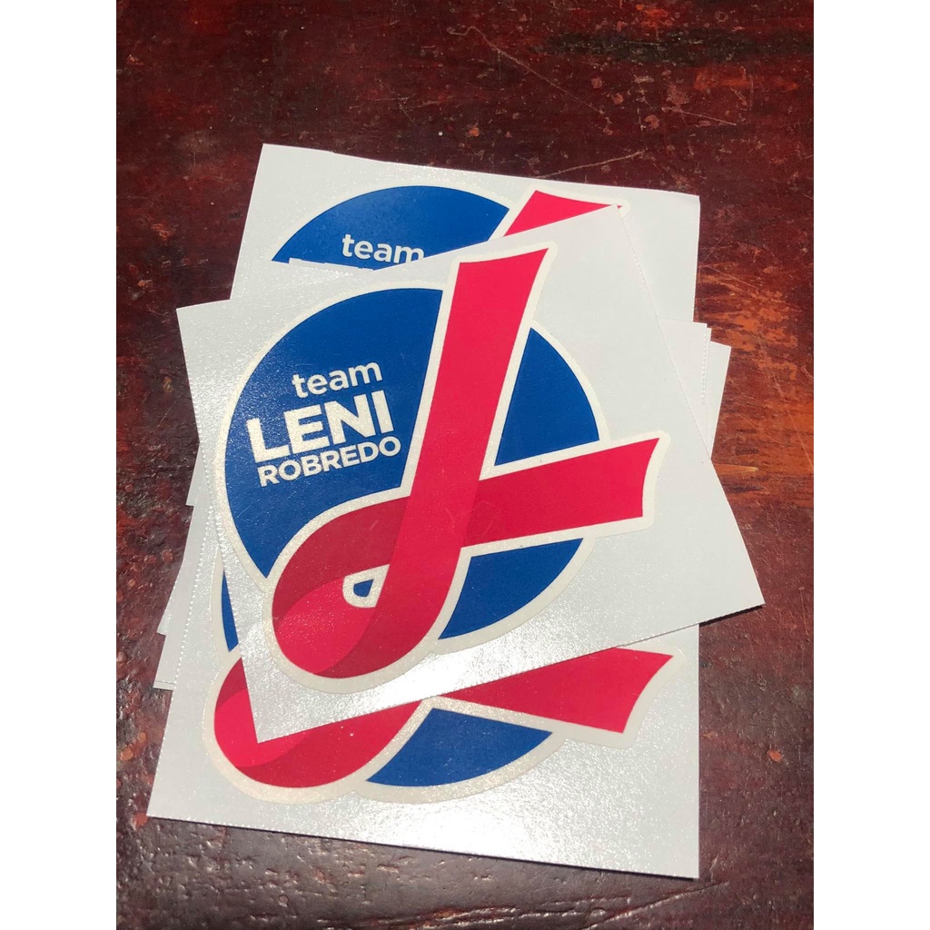 Leni Robredo 2022 Sticker (vinyl sticker, waterproof, car, motorcycle ...