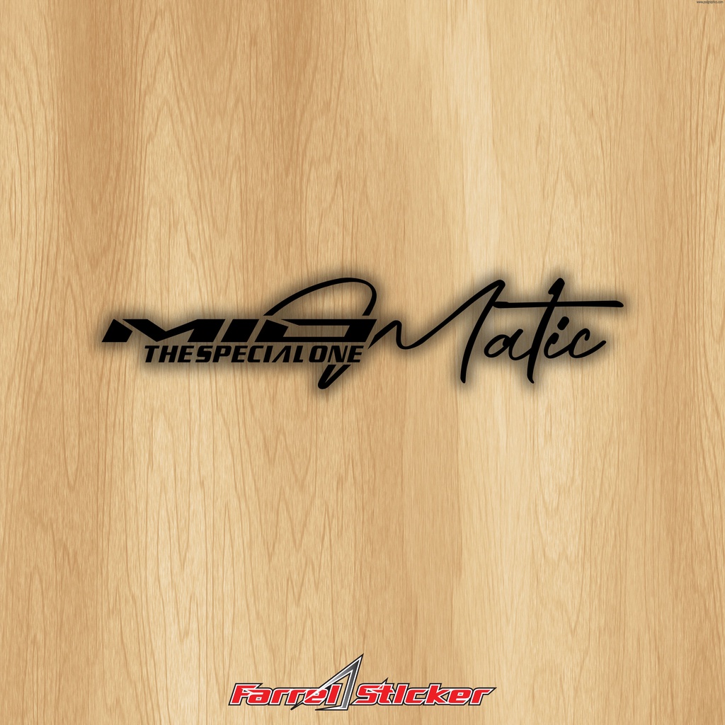 MIO MATIC STICKER MIO MATIC SPECIAL ONE STICKER | Shopee Philippines