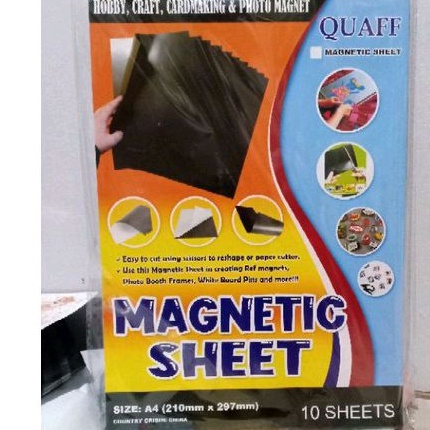 1pc black Magnet sheet A4 size | Shopee Philippines