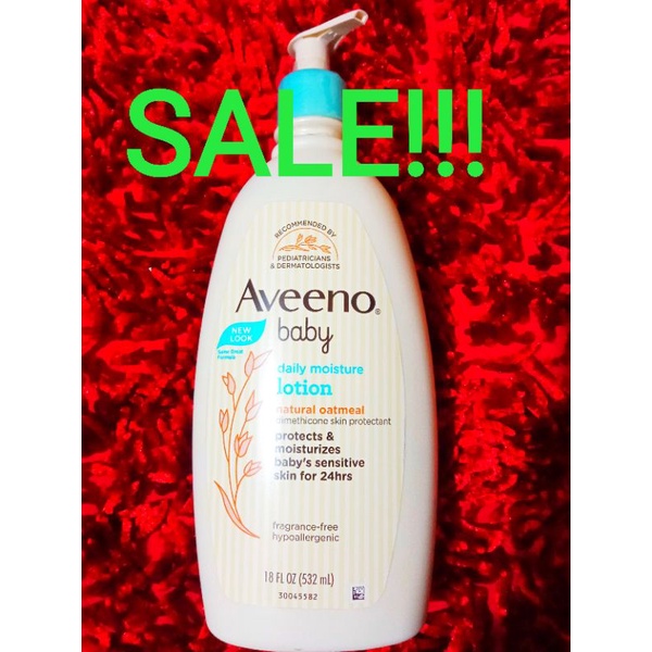 Dino - AVEENO BABY DAILY MOISTURE LOTION 532ML | Shopee Philippines