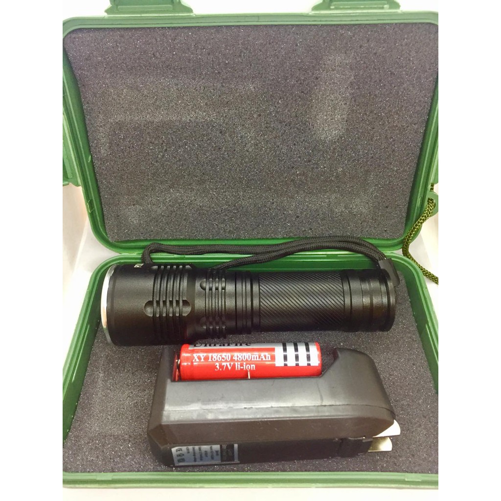 CREE LED Ultra BRIGHT rechargeable flashlight (829) | Shopee Philippines