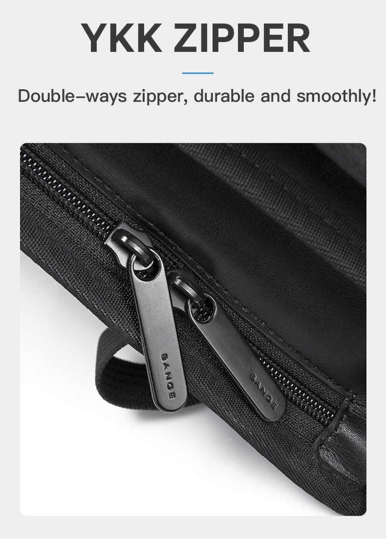 BANGE 7252 Waterproof Backpack (29.5x8x39.5cm) 13L - Fits 14" Laptop, YKK Zipper, Multi ...