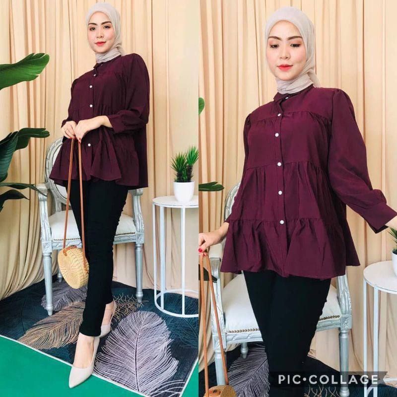 2 IN 1 SET OF MUSLIMAH CLOTHES AND PANTS | Shopee Philippines