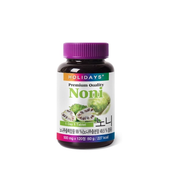 Holidays Noni 500mg * 120 Tablets (60g) | Shopee Philippines