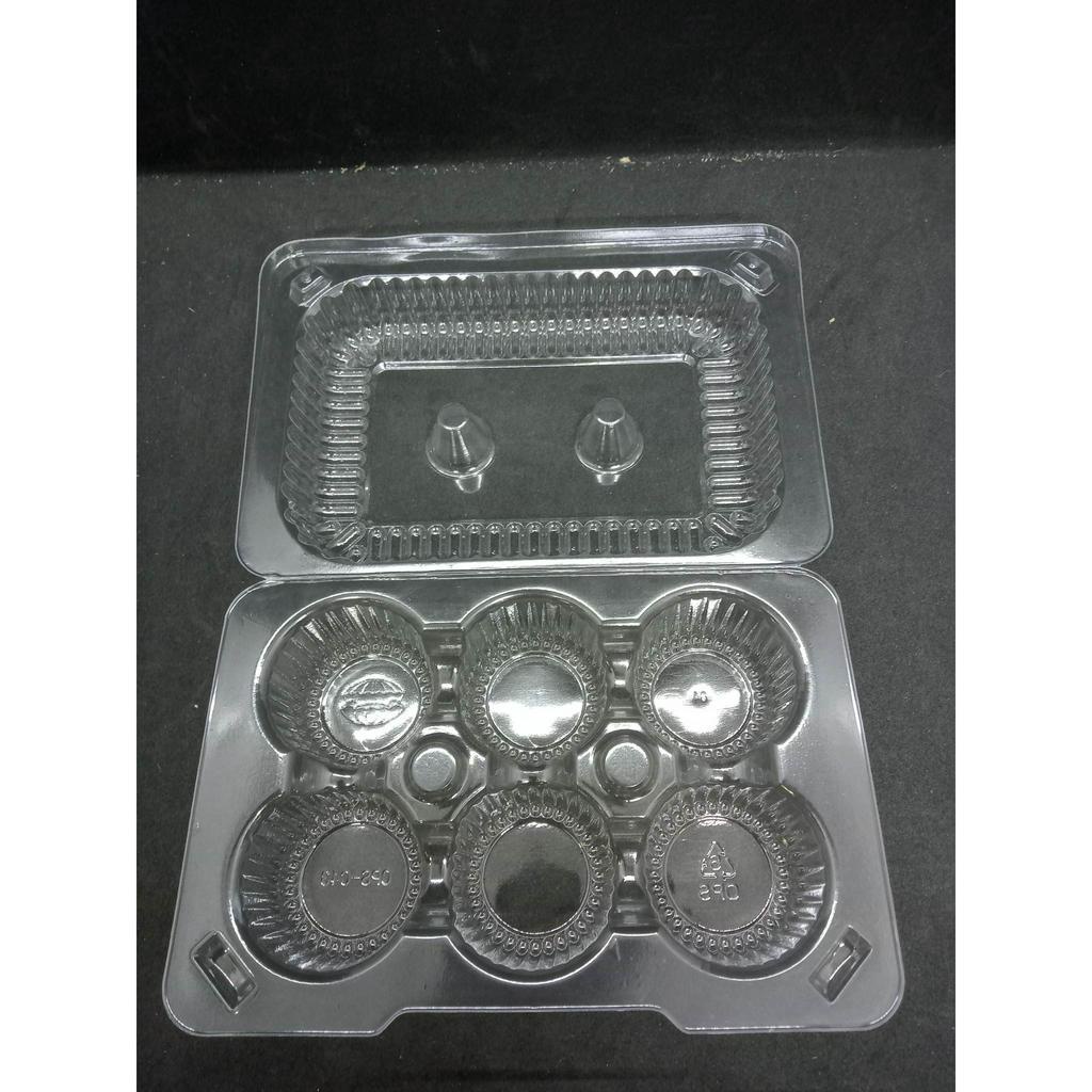 CLAMSHELL TRAY C43 1OZ 6PCS | CUPCAKE TRAY C43 1OZ 6PCS | 10PCS PER ...