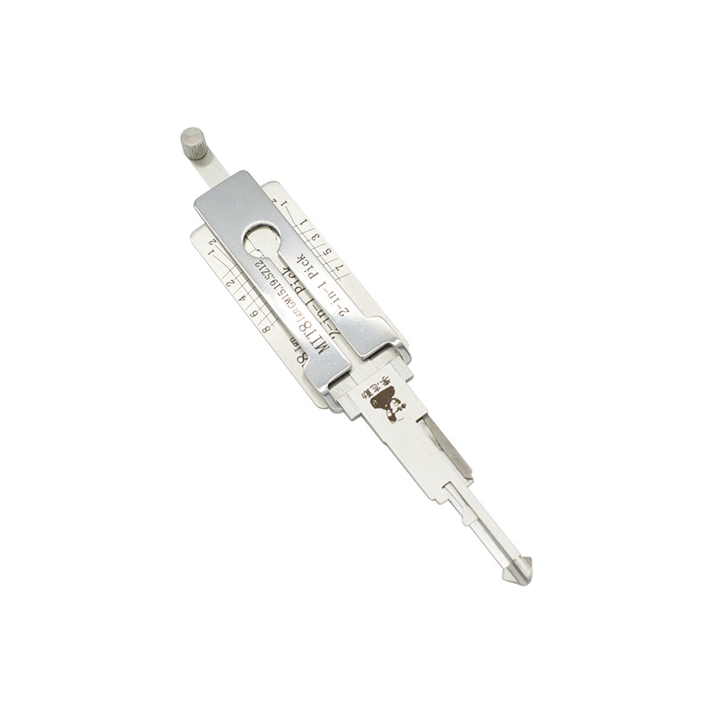 Locksmith auto tools Lishi MIT8 Ign 2 in 1 for Mitsubishi ignition Lock ...