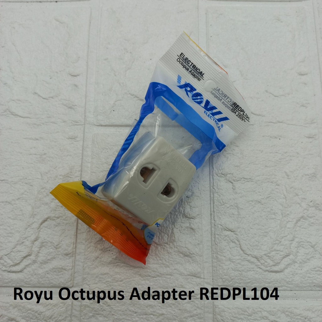 Royu Octopus Adapter REDPL104 | Shopee Philippines
