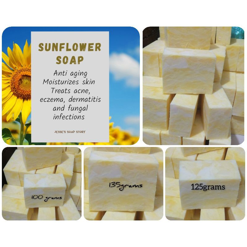 sunflower soap ( trending soap) 90g | Shopee Philippines