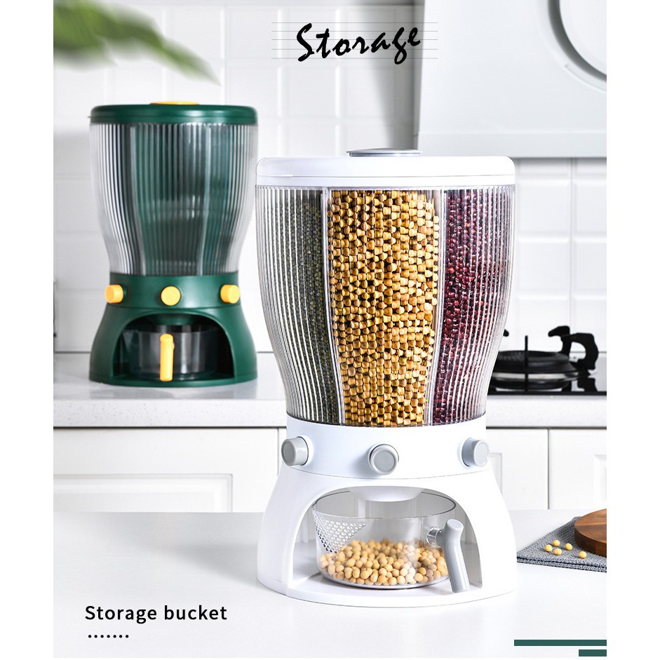 Rotating Dry Foods Dispenser ( 021-3 ) | Shopee Philippines