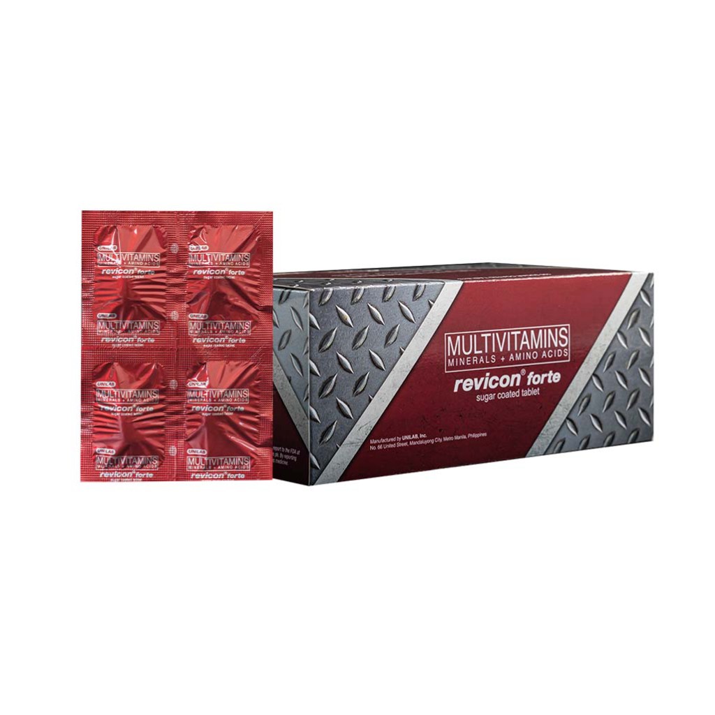 Revicon Forte Multivitamins (100 tablets) | Shopee Philippines