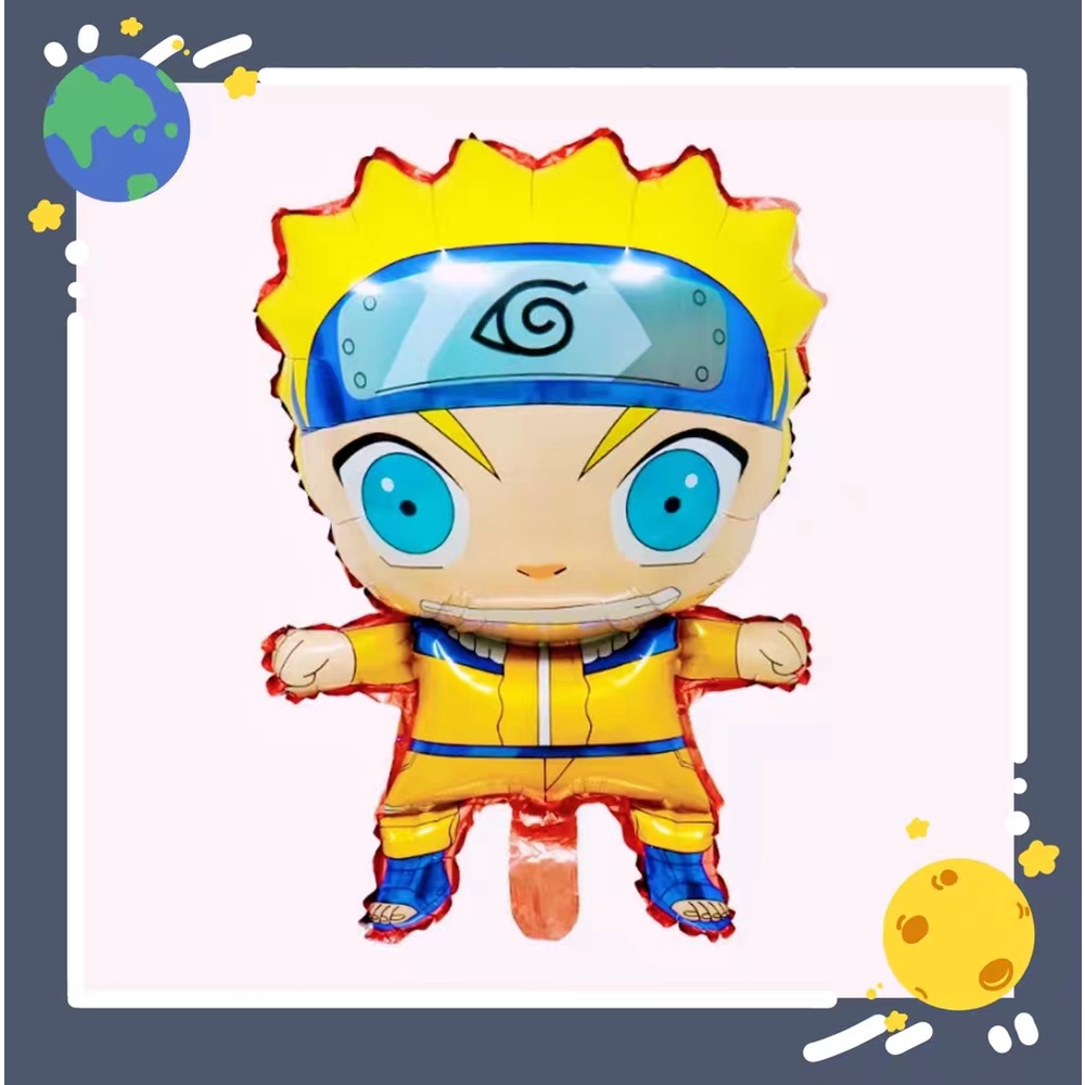 26 inches Naruto theme Uzumaki Naruto happy birthday party decorations ...
