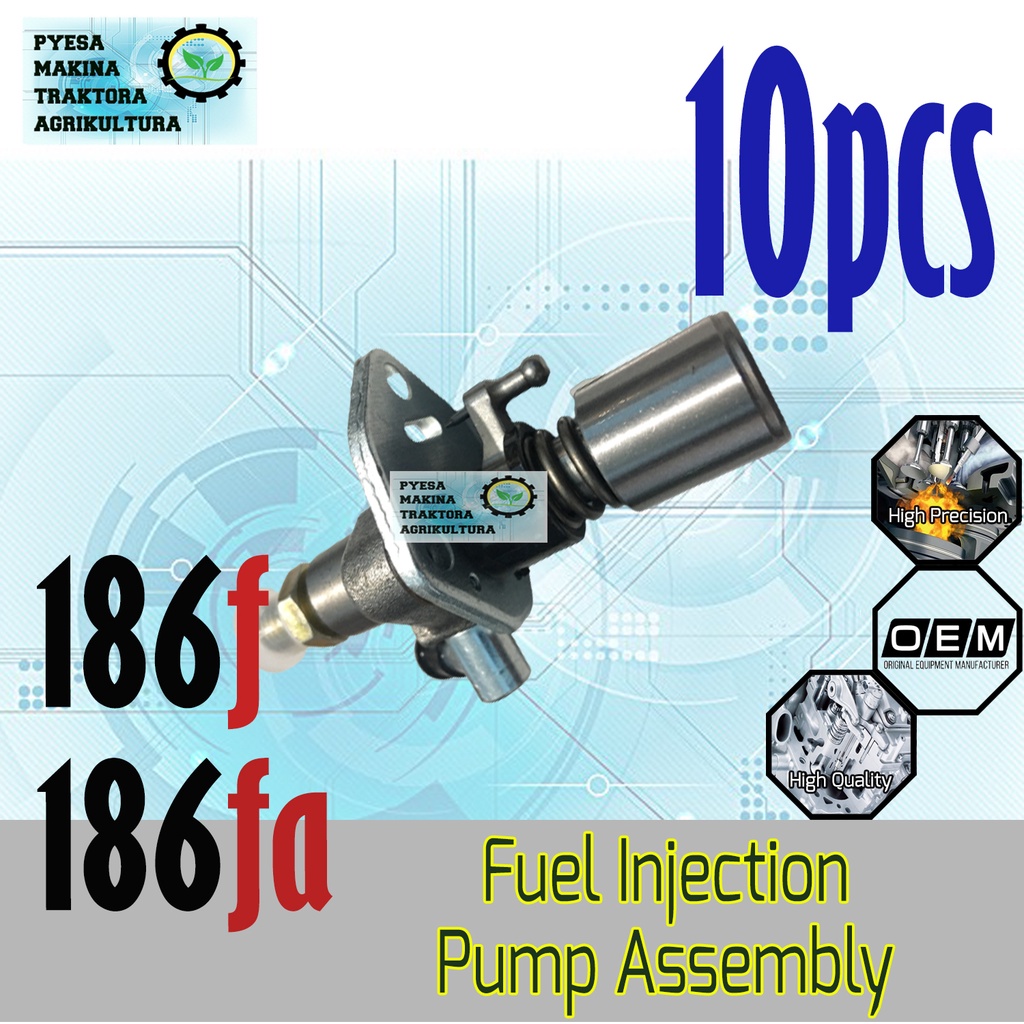 Fuel Injection Pump Assy 186 186F 186FA 188 188F Air Cooled Diesel ...
