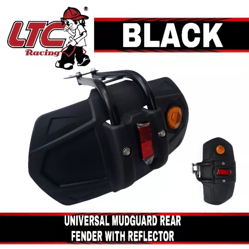 UNIVERSAL MODIFIED REAR MUDGUARD WITH REFLECTOR | Shopee Philippines
