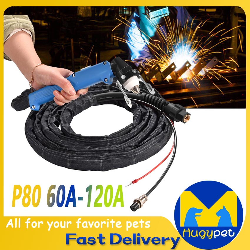 P80 Torch Plasma Cutter Gun 4m Air Cooled Plasma Cutting Machine Plasma ...