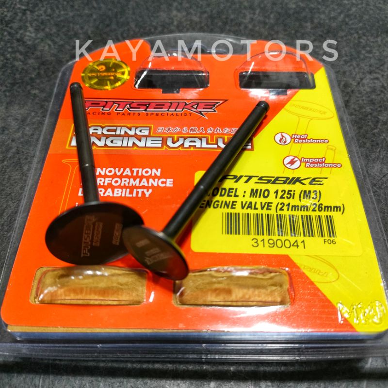 PITSBIKE ENGINE VALVE MIO i 125 M3 LIGHTEN (21mm/26mm) | Shopee Philippines