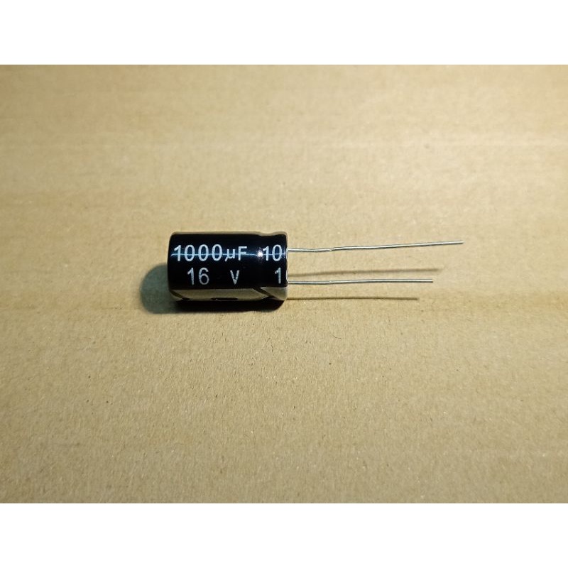 CAPACITOR 16V 1000UF 10X13mm brand new chongx in-line aluminum ...
