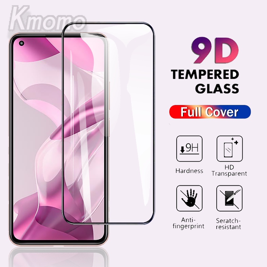 For Xiaomi 11 Lite 5G Ne Mi 11 LIte 10T 11T Pro 9D Curved Temperd Glass Full Coverage Screen ...
