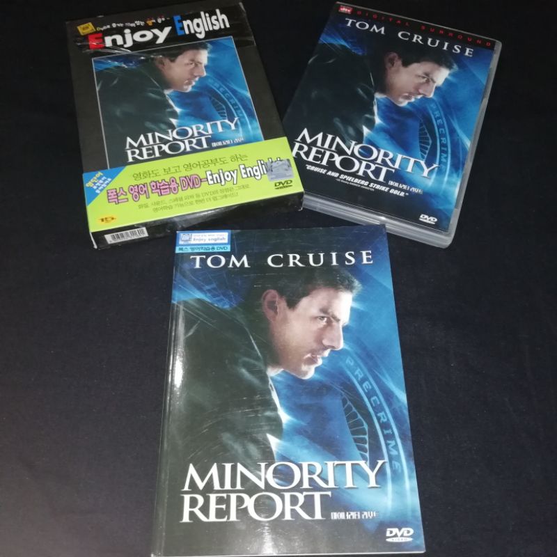 MINORITY REPORT DVD Special Edition ORIGINAL Made in Korea Tom Cruise ...