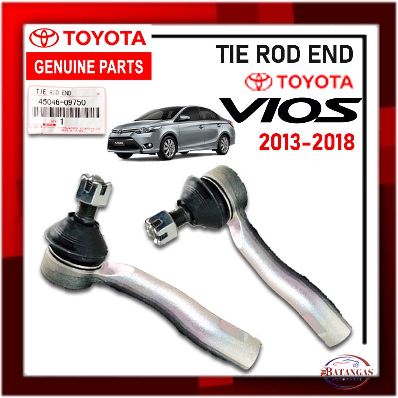 TOYOTA GENUINE TIE ROD END TOYOTA AVANZA 2006-2020 SET PART NO: 45046/ ...