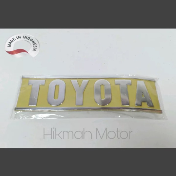 Toyota Rear Writing Logo Emblem Or Right Rear TOYOTA Emblem Badge ...
