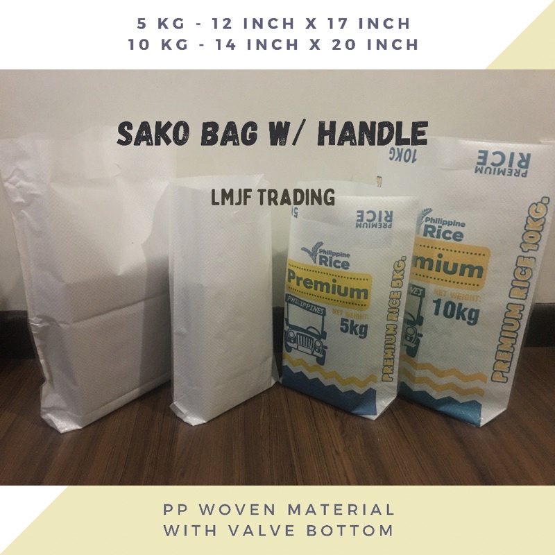 Sako Bag / Sack Bag with Handle / Rice Sack with Handle | Shopee Philippines