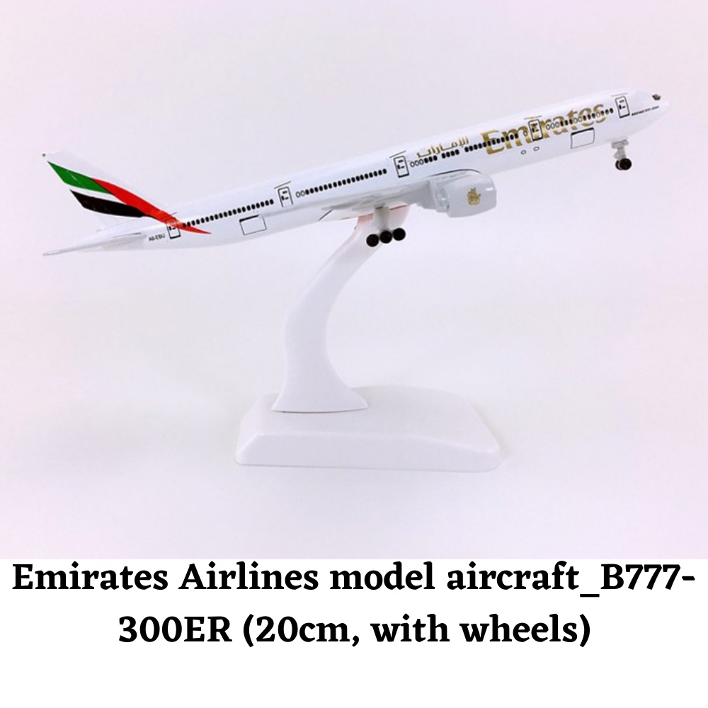 Emirates Airlines A380 & B777 Aircraft 20cm Die-cast Metal Airplane ...