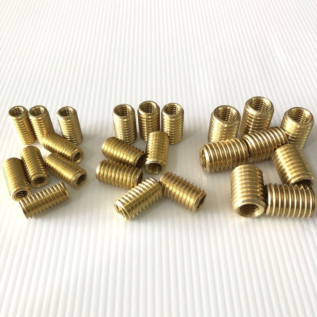 Worm Repair Thread Brass Good Quality M6/M8/M10 No. 10 12 14 For Making ...