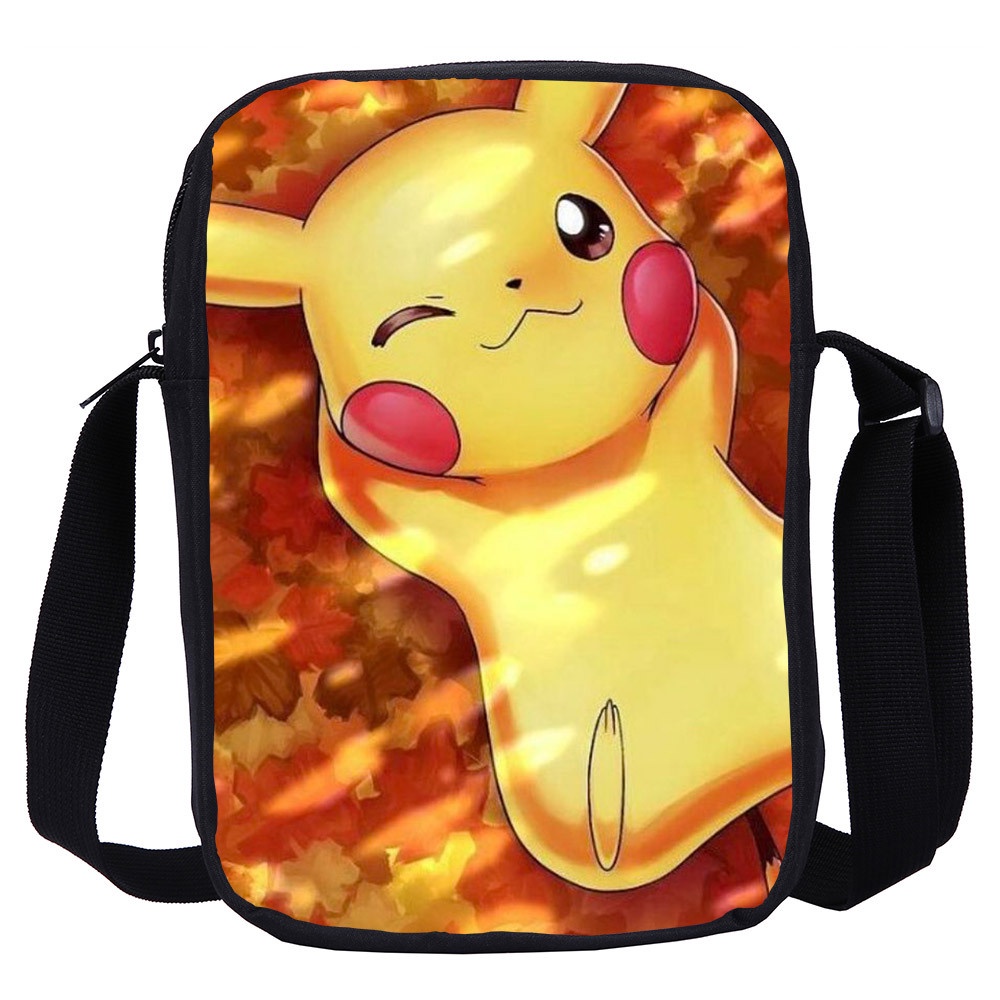 [Ready Stock] Pokemon Messenger Bag Pikachu School Student Children's ...