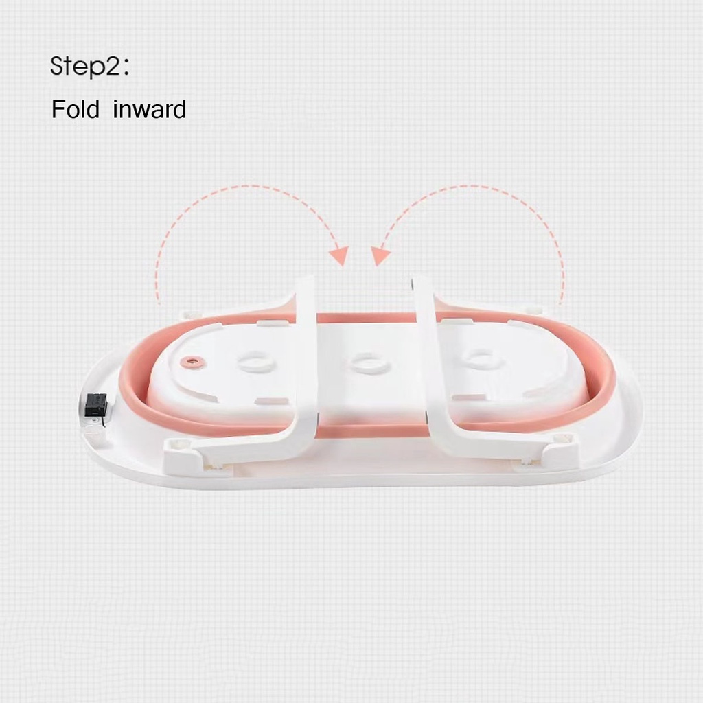 NIVICO BEBE 2Pcs/Set Baby Bathtub Foldable Pink and Blue Bathtub and ...