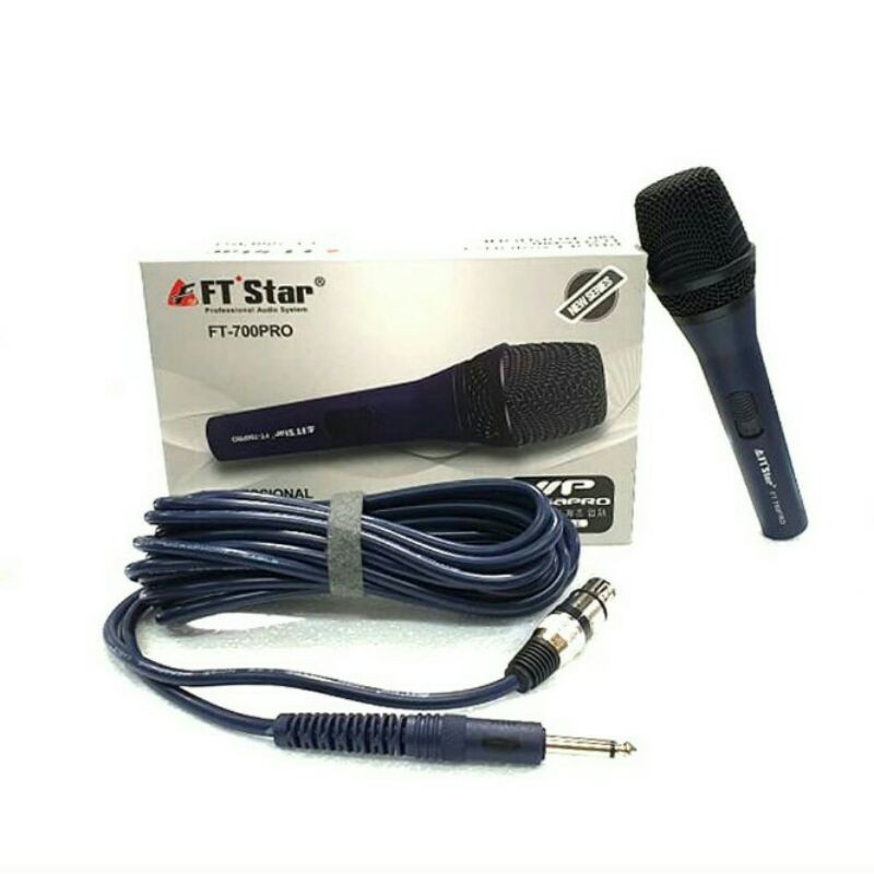 FT STAR FT-700 PRO dynamic wired microphone | Shopee Philippines